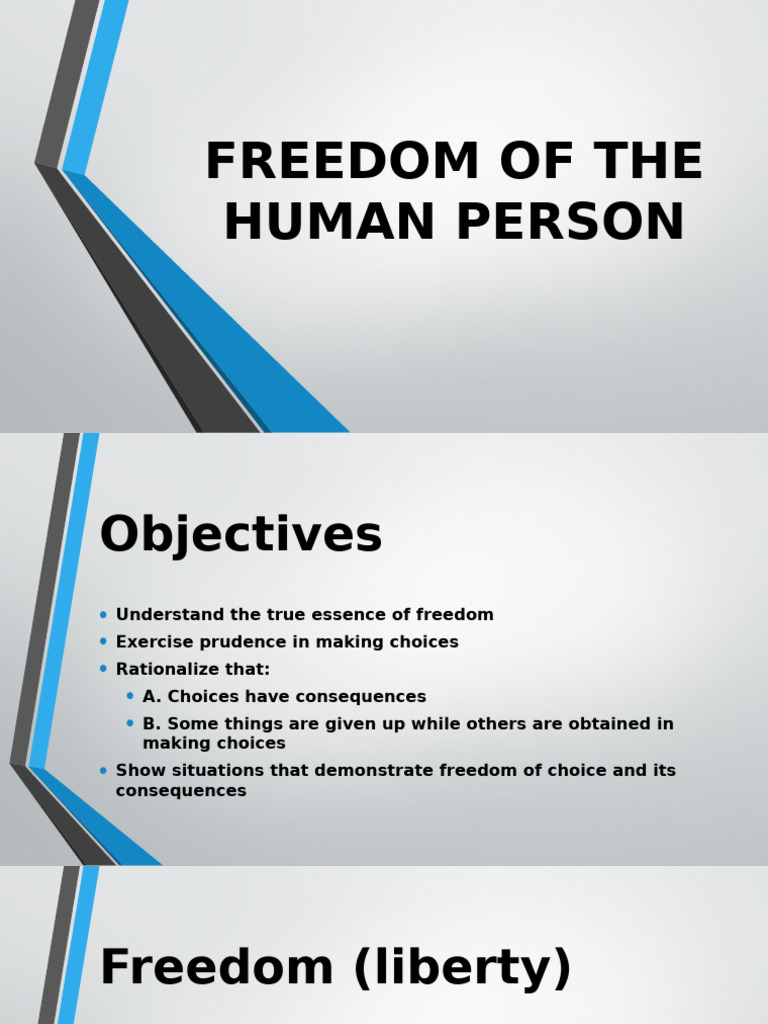 Understanding Freedom and Choice | PDF | Free Will | Prudence
