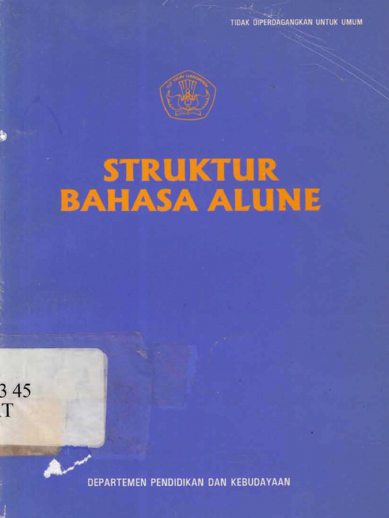 Struktur Bahasa Alune (1996) | PDF