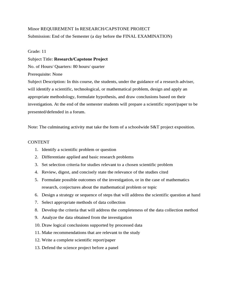 Major PROJECT in Capstone Project | PDF | Methodology | Intelligence