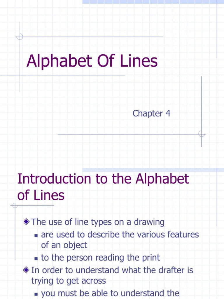 Alphabet of Lines | PDF