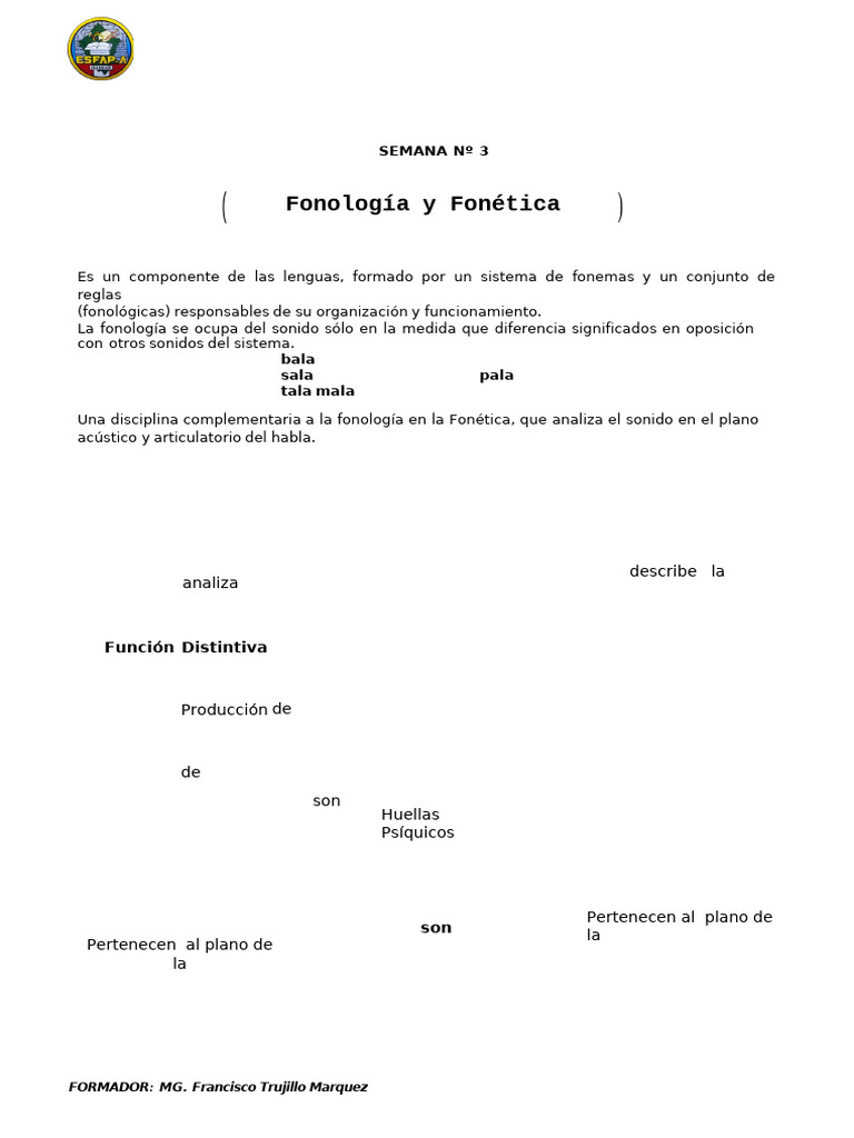 Fonologia y Fonetica | PDF | Fonología | Fonema