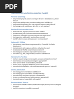 Sterile Processing Audit Checklist | PDF | Sterilization (Microbiology ...