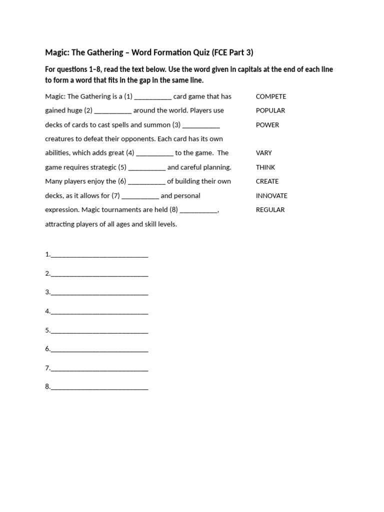 B2 Part 3 Practice | PDF