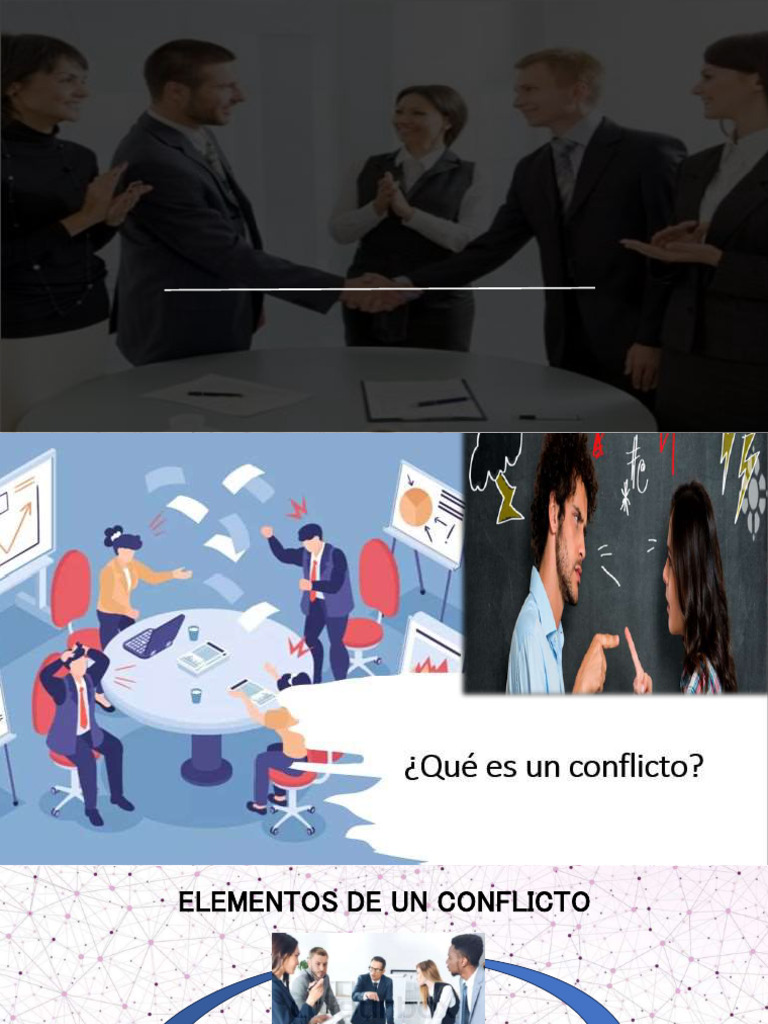 Resolucion de Conflictos - Presentacion. | PDF