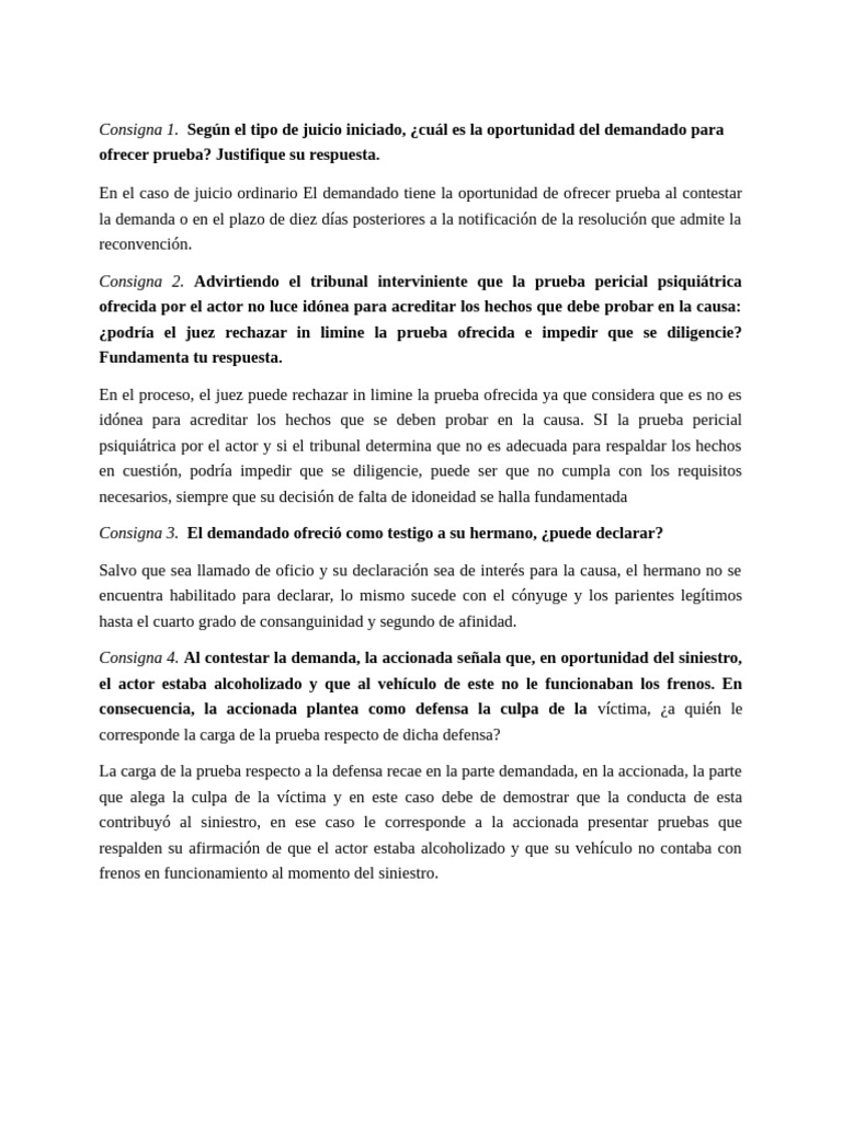 TP #2 Procesal Civil | PDF