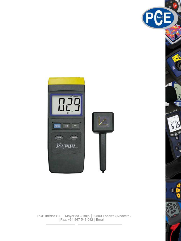 Hoja Datos Pce g28 1017608 | PDF | Hertz | Frecuencia