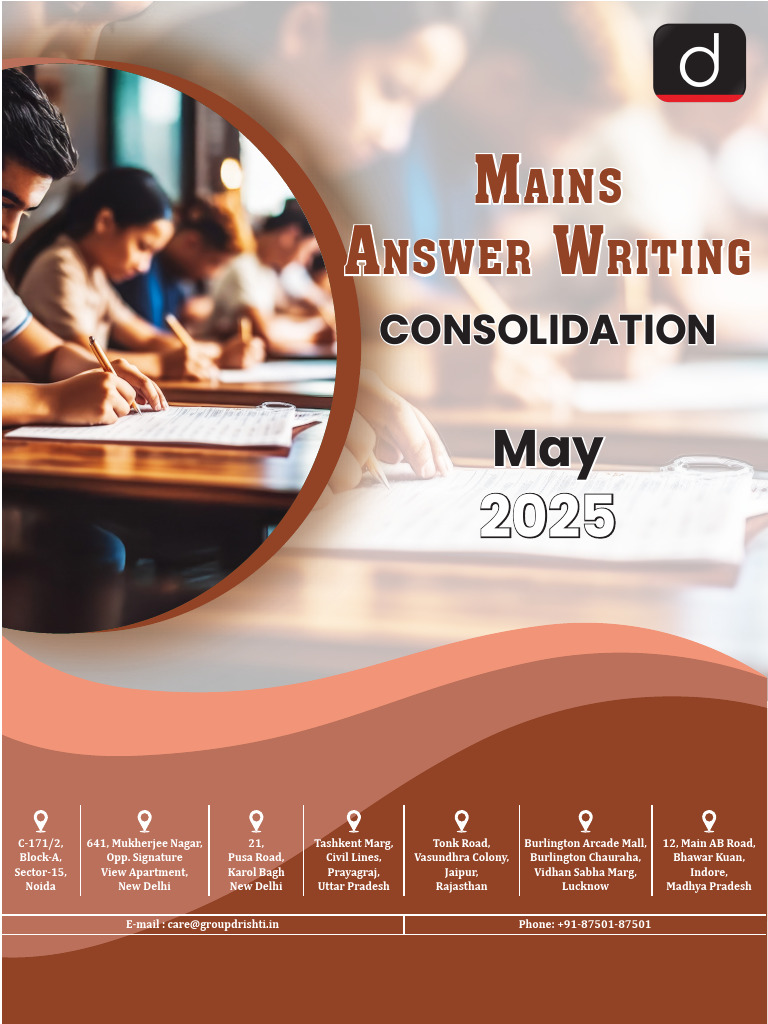 Mains Answer Writing Consolidation May 2025 | PDF | Troposphere ...