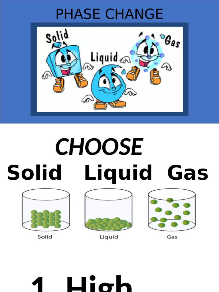 Understanding Phase Changes for Kids | PDF