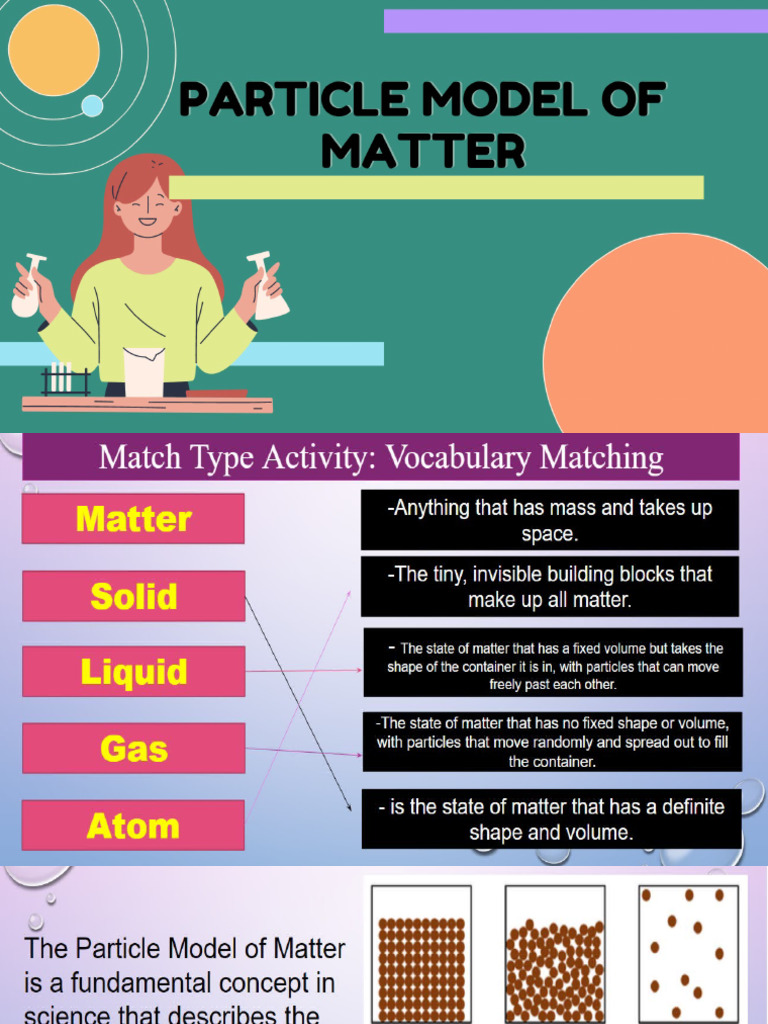 Particle Model of Matter | PDF
