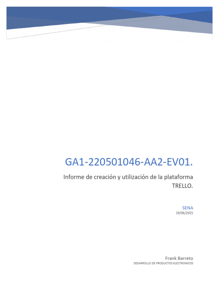 Ga1 220501046 Aa2 Ev01. - Trello | PDF | Aplicación movil | Software