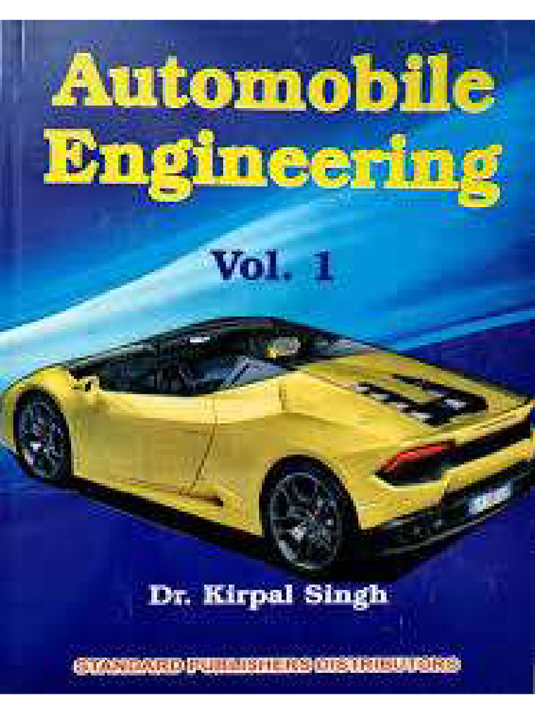 Automobile Engg Book | PDF