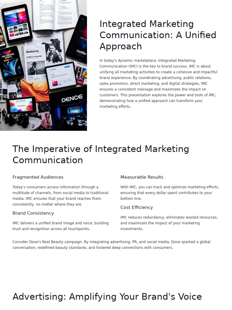 Integrated Marketing Communication Essentials | PDF | Marketing ...