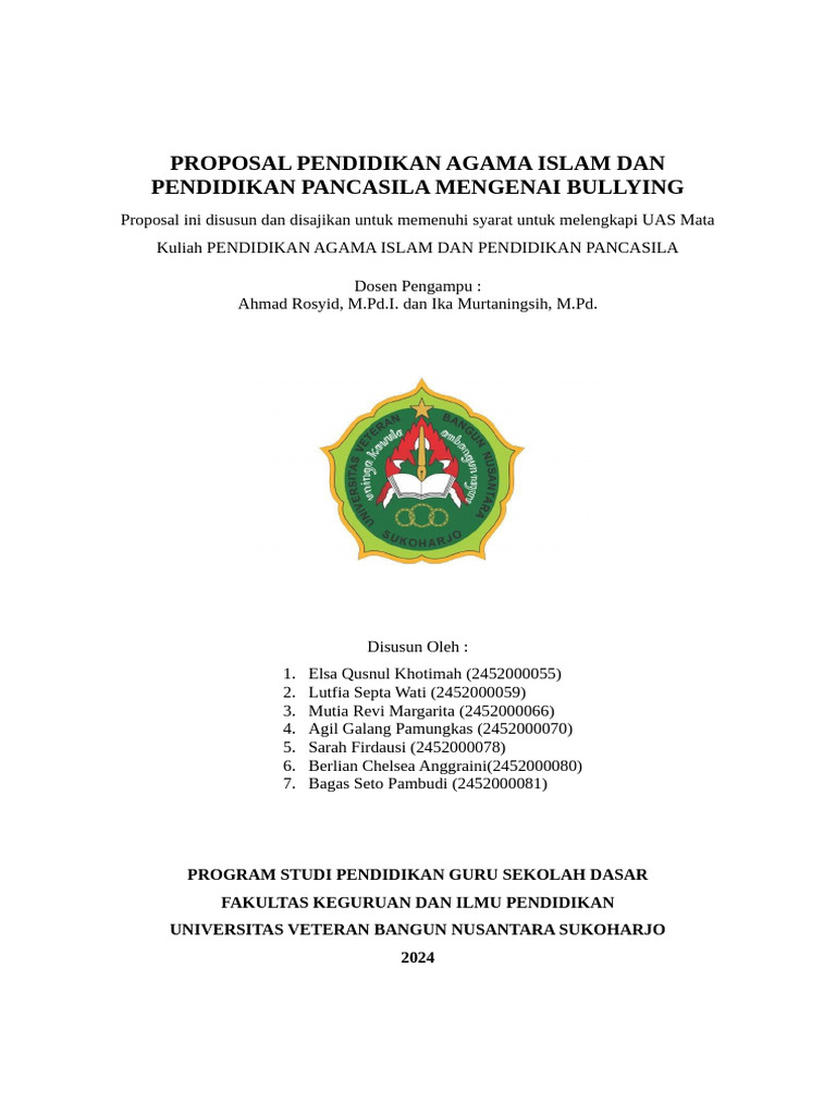 Bulying Pai Dan PKN | PDF