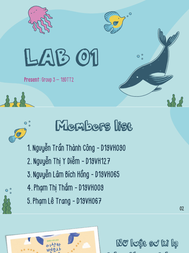 19dtt2 Lab01 Group 3 | PDF