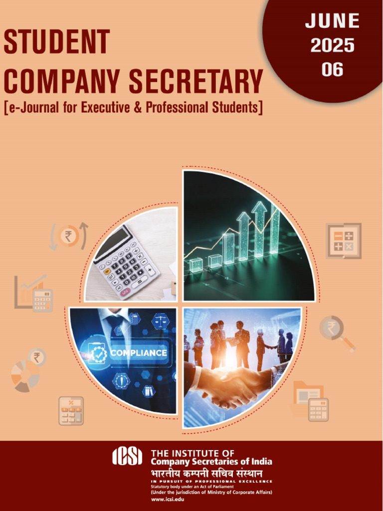 June 2025 Student Company Secretary Update | PDF | Mergers And ...