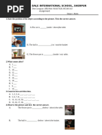 Picture Matching Exercise Grade 1 | PDF