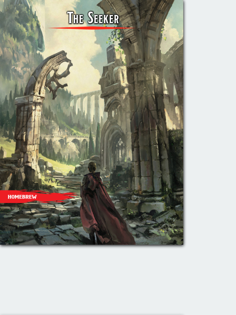 The Seeker _ GM Binder | PDF