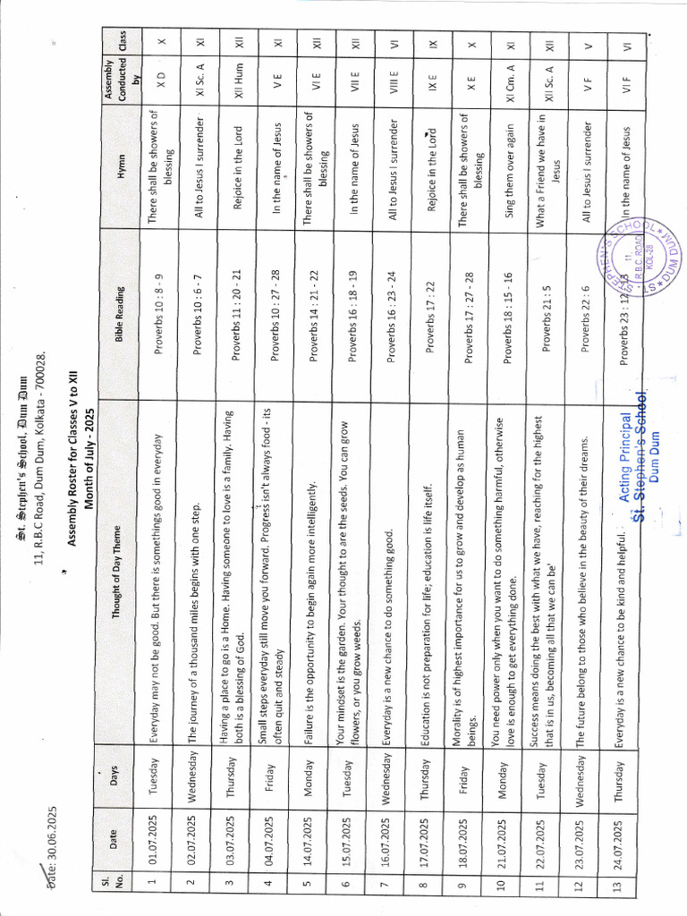 Assembly Roster July 2025 | PDF