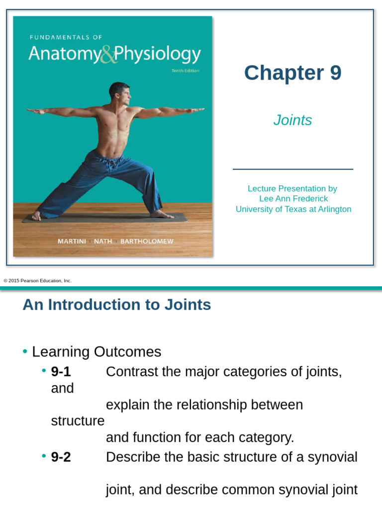 CH 09 Lecture Presentation | PDF | Anatomical Terms Of Motion | Knee