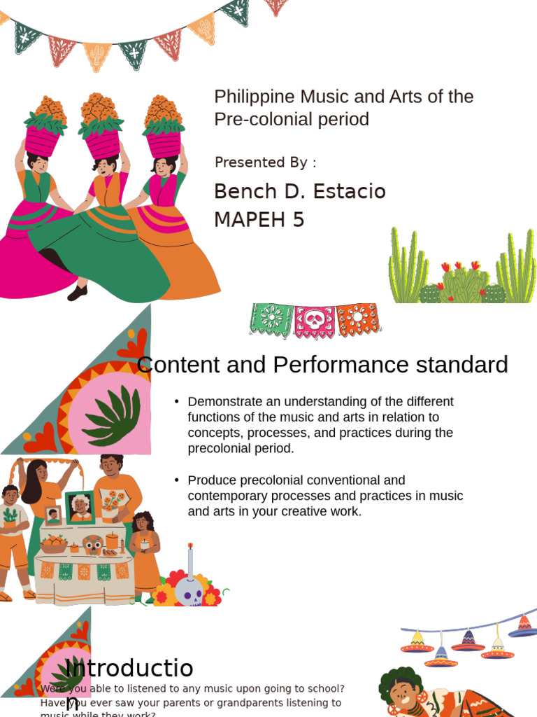 Pre-colonial Philippine Music and Arts | PDF | Musical Instruments