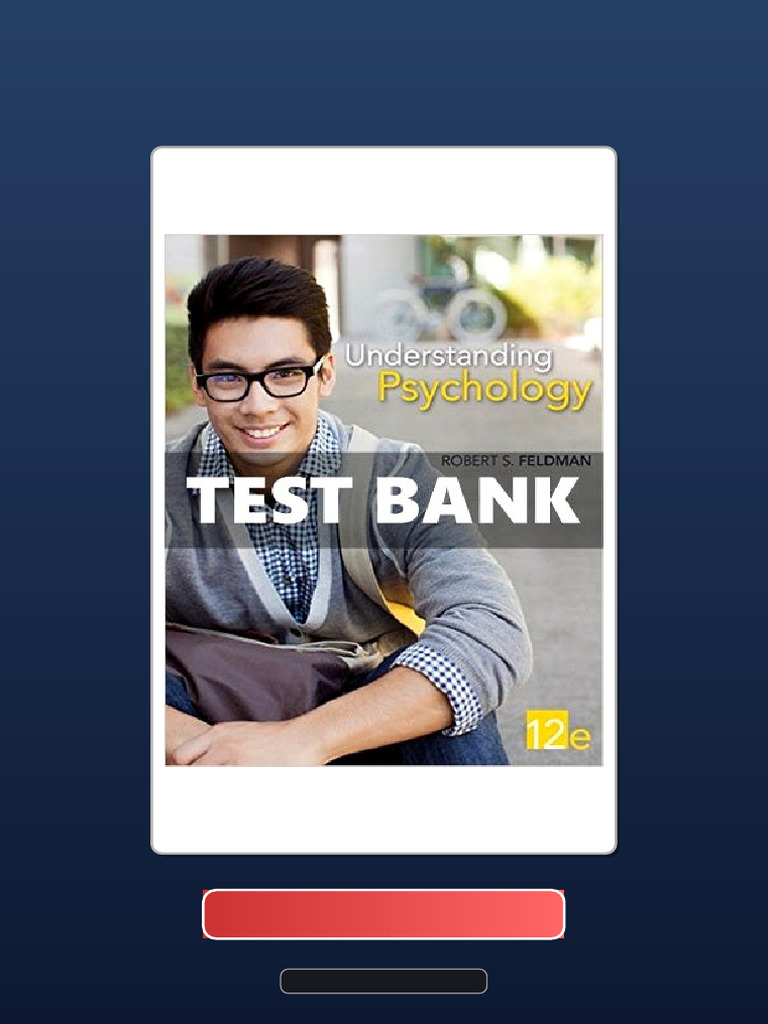 Understanding Psychology 12th Ed Feldman Ebook and TestBank Bundle Full ...