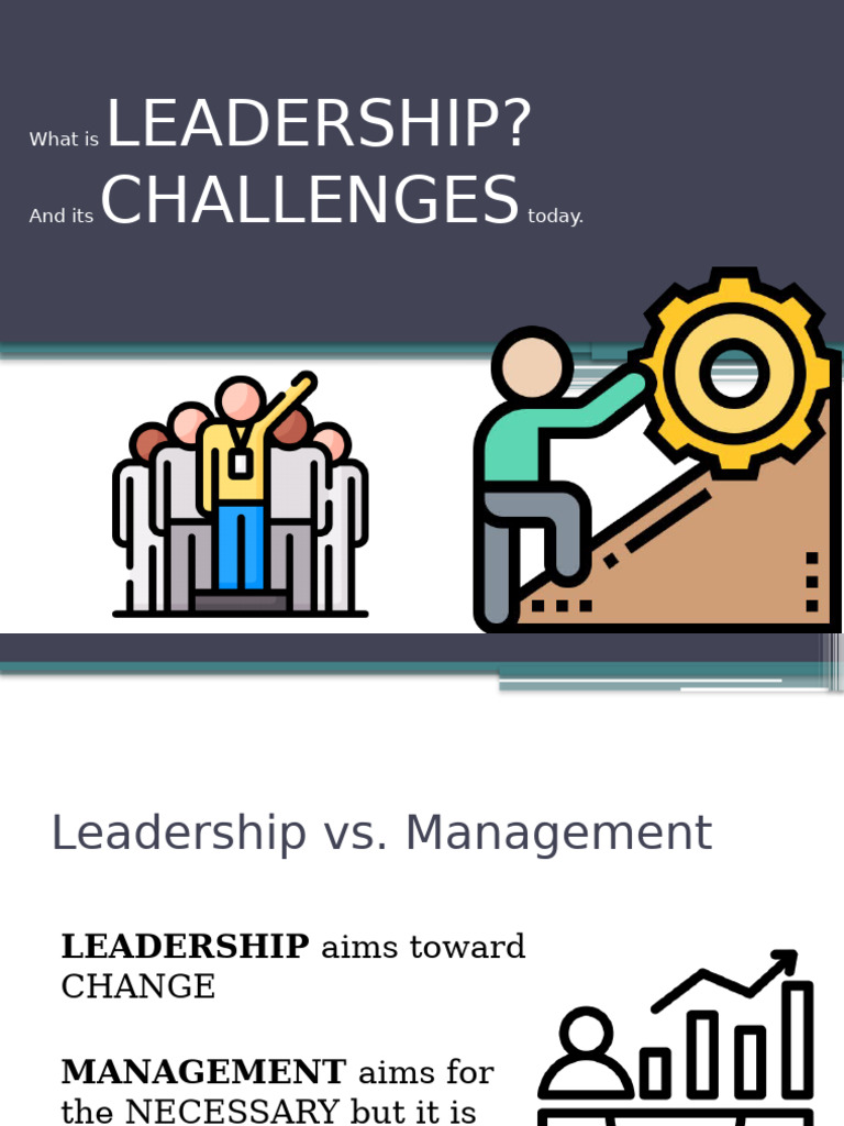 LEADERSHIP and Its Challenges | PDF | Leadership | Innovation