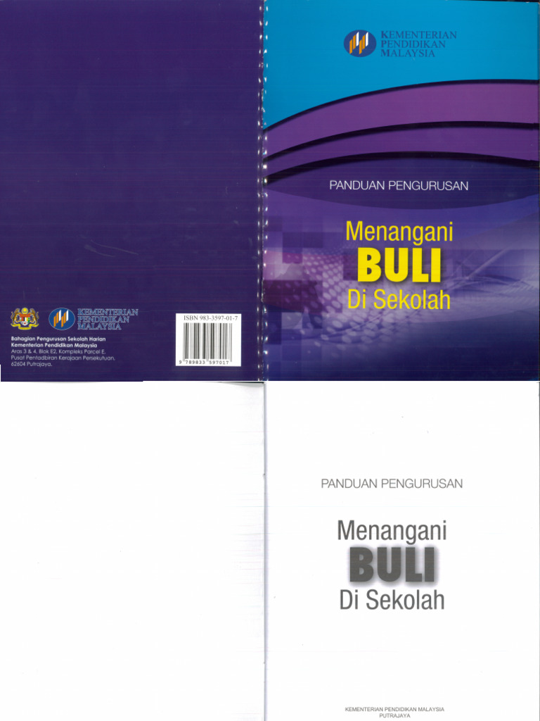 Panduan Pengurusan Buli Di Sekolah | PDF