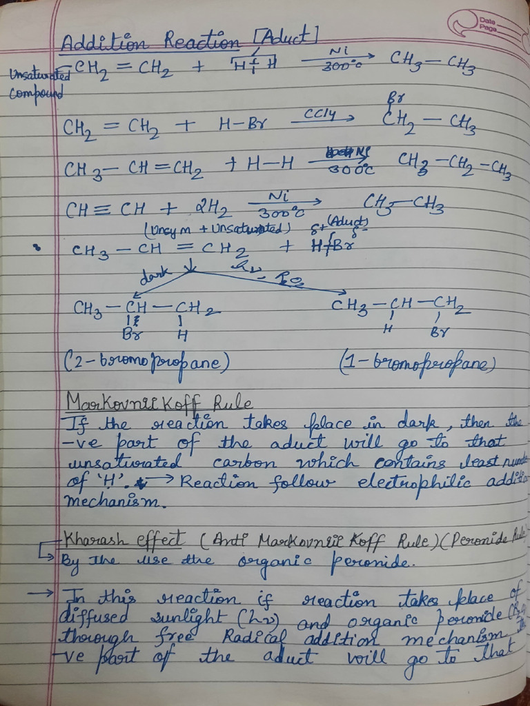 General Organic Chemistry - NOTES (Part 2) | PDF