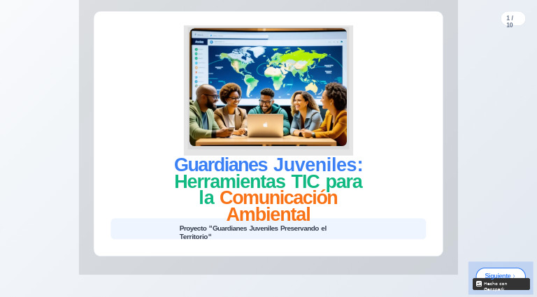 Guardianes Juveniles Herramientas Tic Presentacion | PDF
