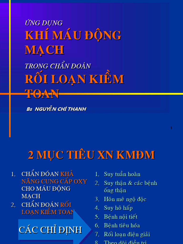Phan Tich Khi Mau DT | PDF