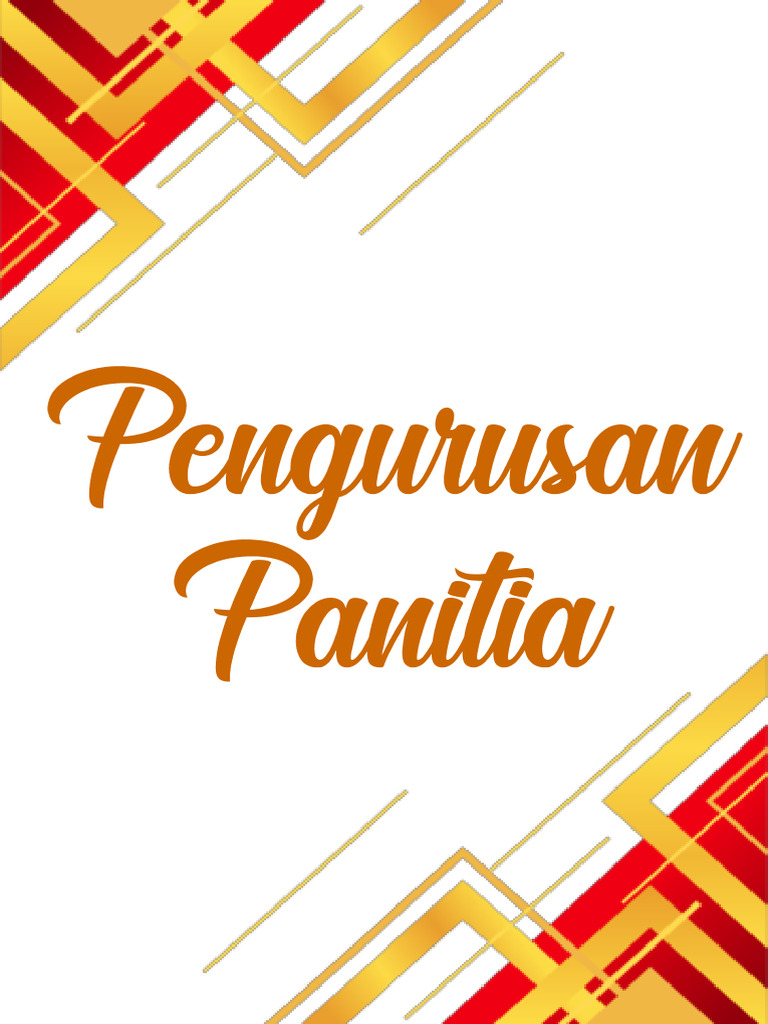 Cover Partition Pengisian Fail Panitia 2025 | PDF