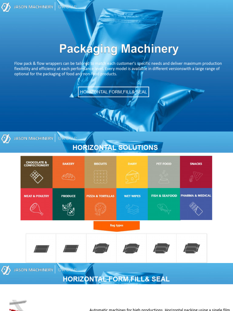 Horizontal Food Packaging Solutions | PDF | Mains Electricity