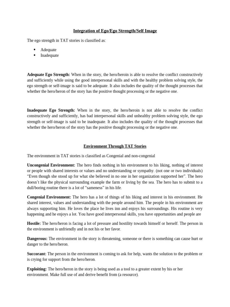 Ego Strength and Environmental Impact | PDF | Social Psychology ...