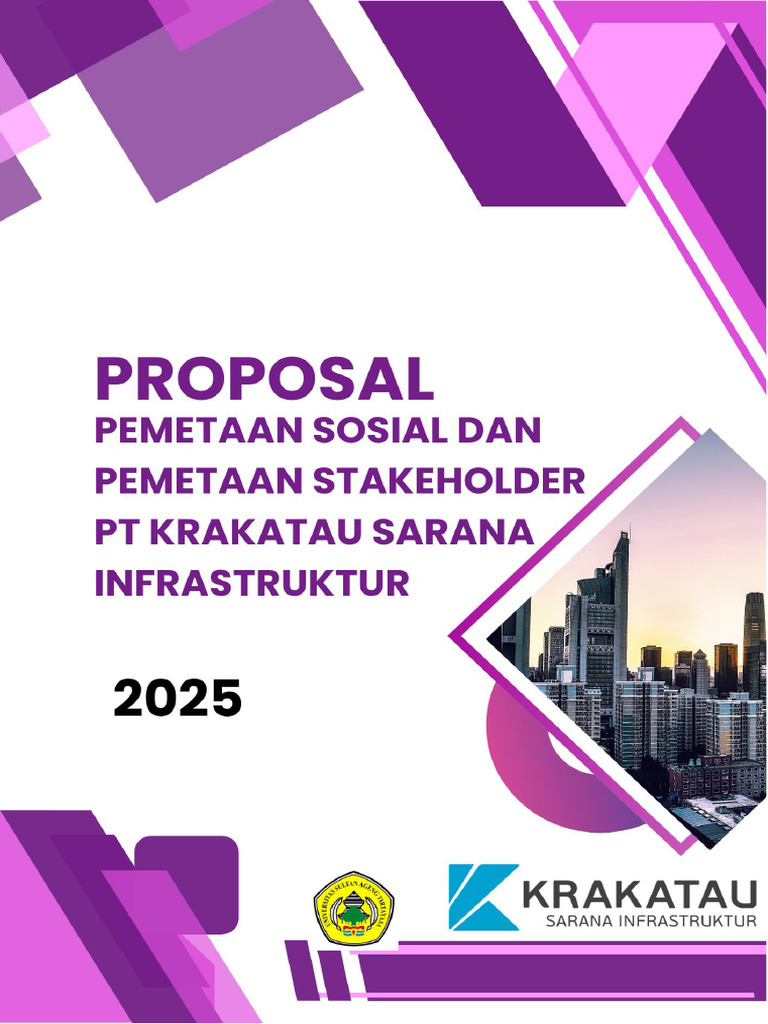 Proposal Pemetaan Sosial PT KSI | PDF