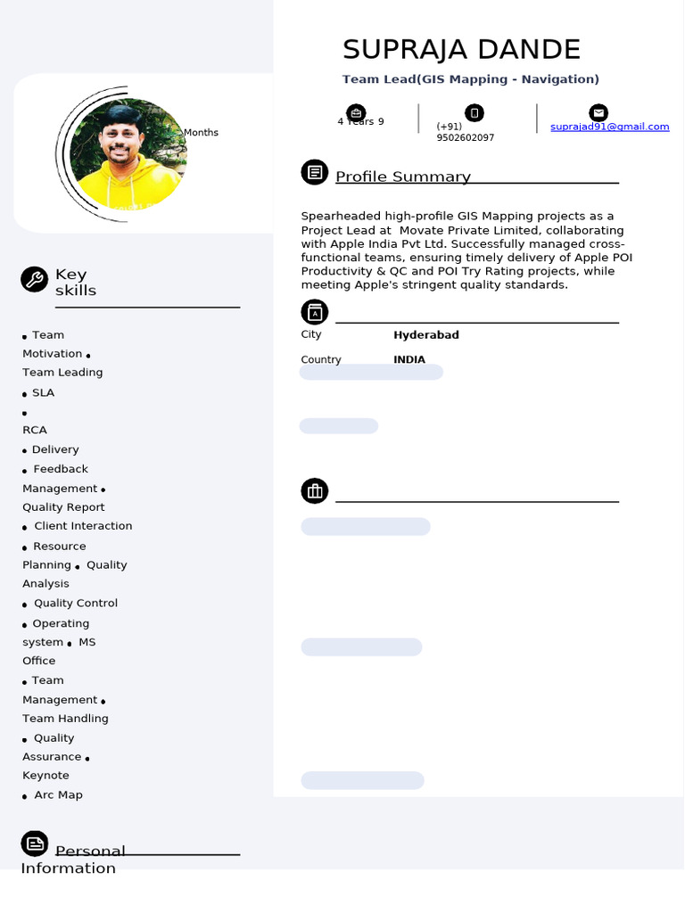 Satti Babu Karri - Updated CV | PDF | Geographic Information System | Computing