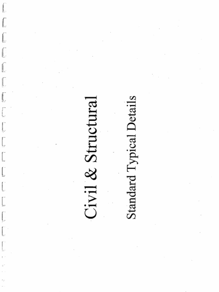 Standard Typical Details | PDF