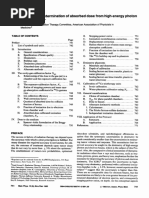 TRS-398 Proton Beams v1.06 | PDF | Dosimetry | Radiation Therapy