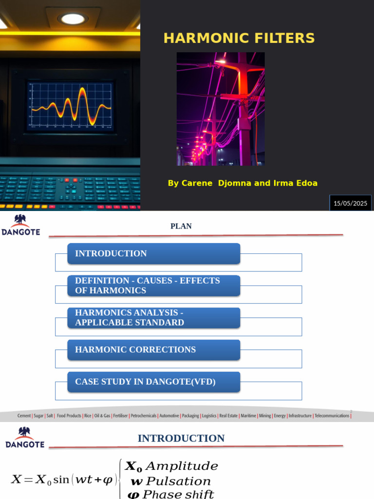 Harmonic Filters | PDF | Transformer | Electronic Engineering