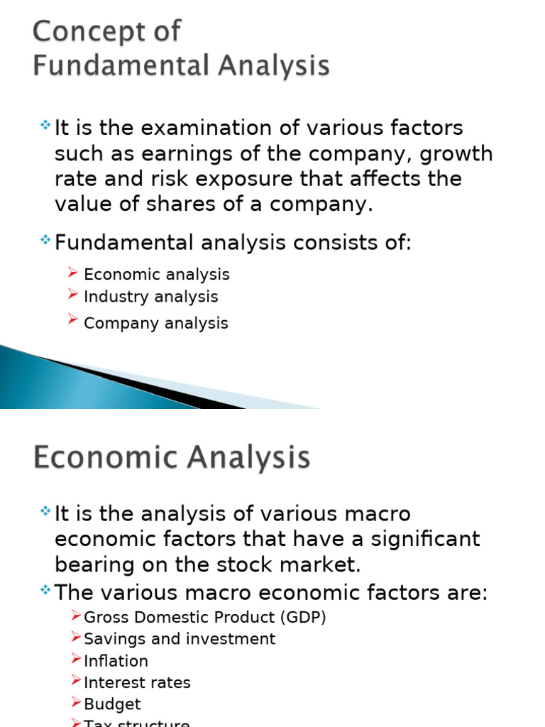 Fundamental Analysis | PDF | Economic Indicators | Macroeconomics