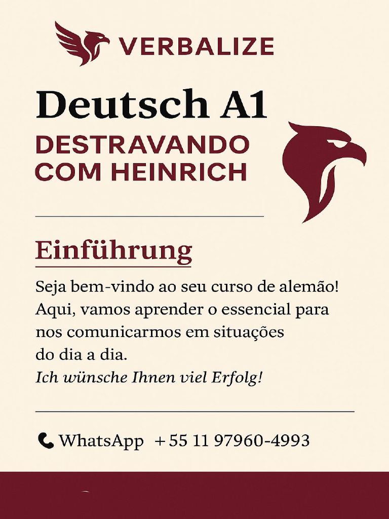 Apostila Visual Verbalize 10 Paginas Inicial | PDF