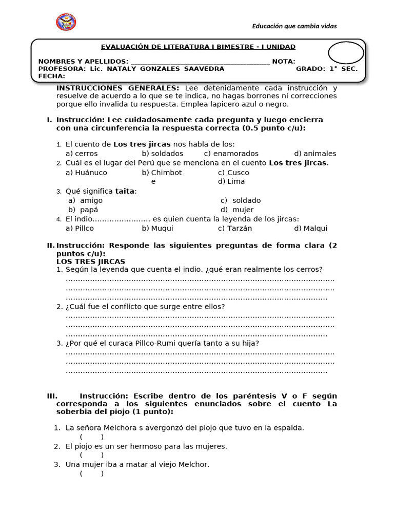 Educación Transformadora en Literatura | PDF
