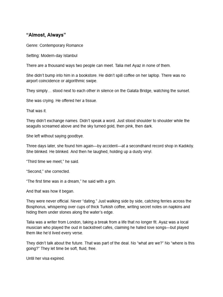 Almost, Always | PDF