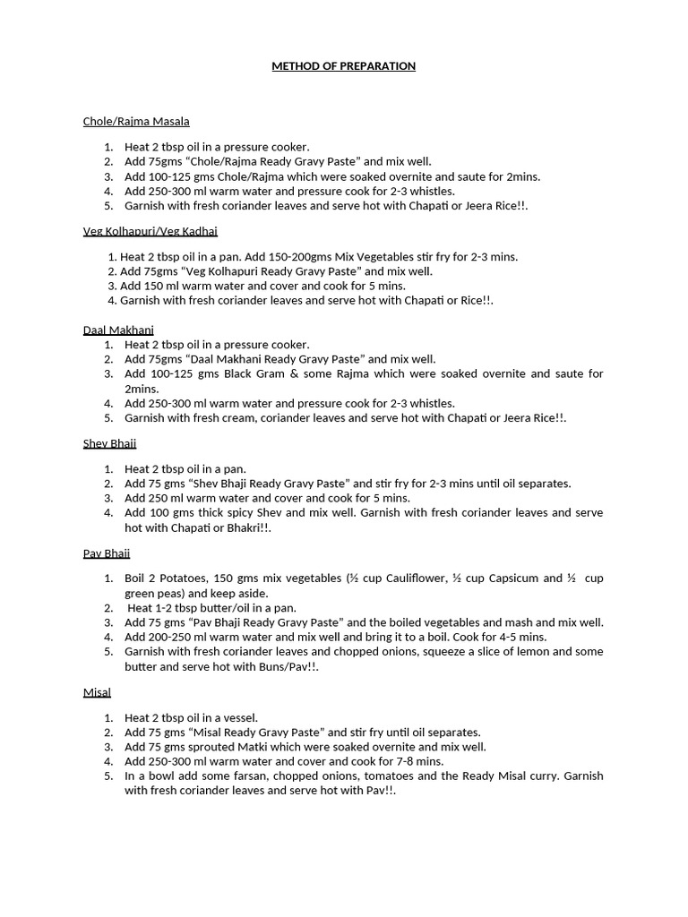 Easy Indian Curry Recipes Guide | PDF | Curry | Desi Cuisine