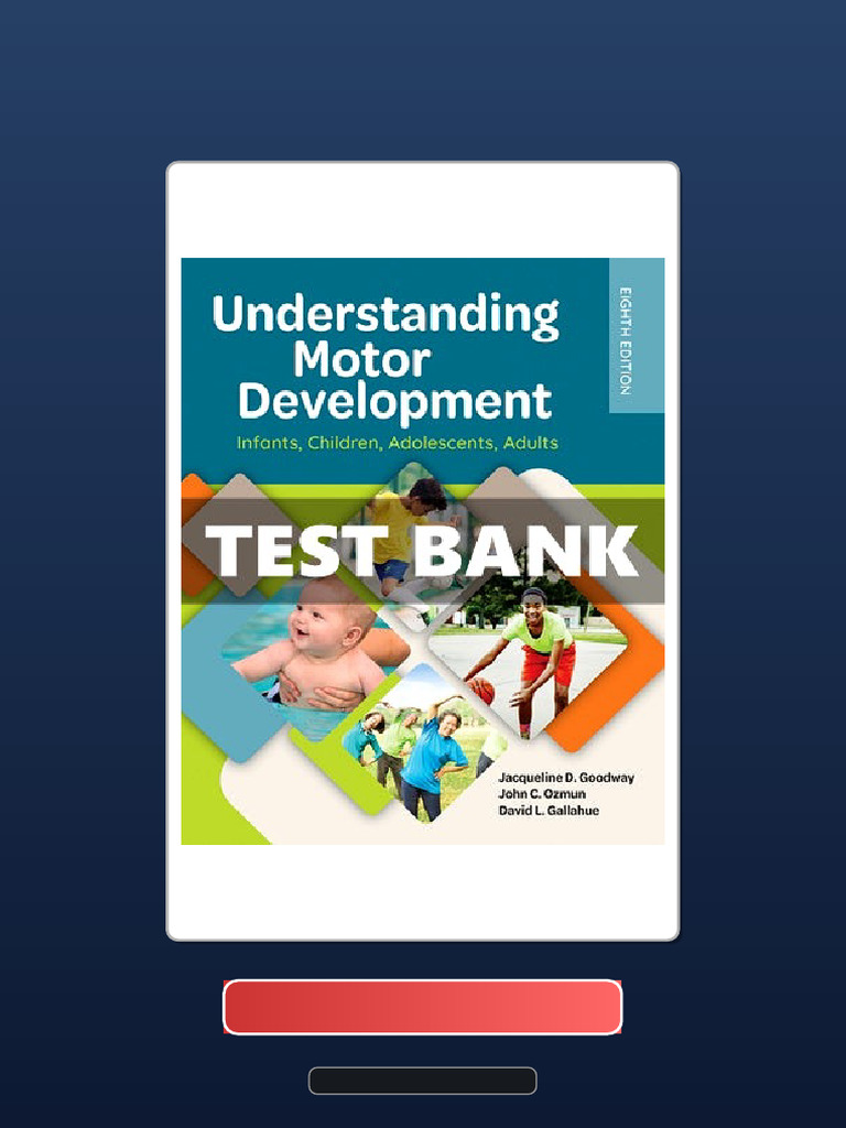 Understanding Motor Development Infants Children Adolescents Adults 8 ...