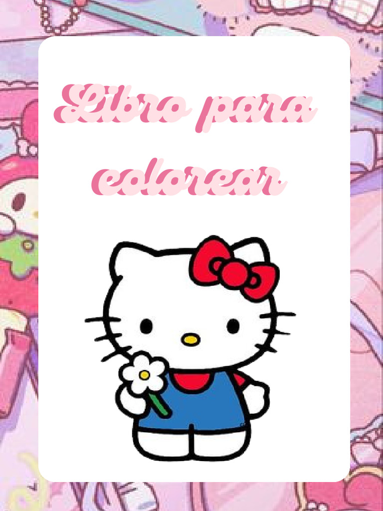 Libro para Colorear Hello Kitty - 20231113 - 110717 - 0000 | PDF
