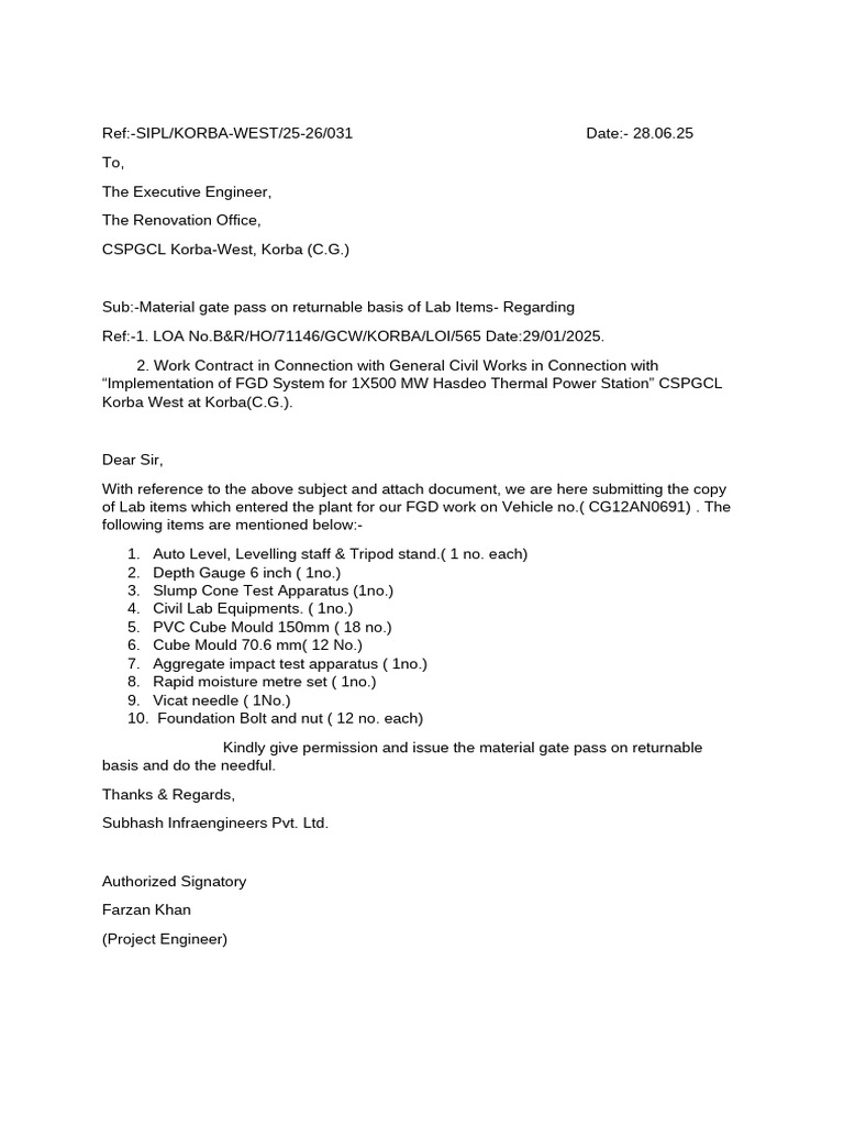 Material Exit | PDF