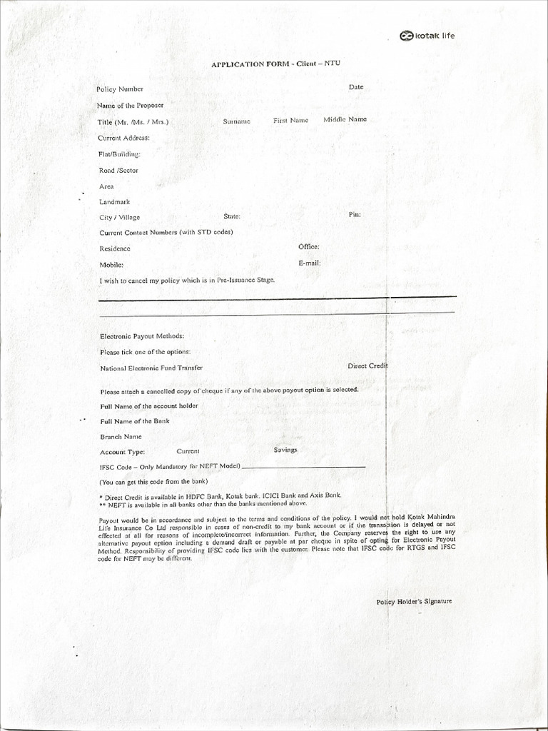 Ntu Form (1) - 1 | PDF