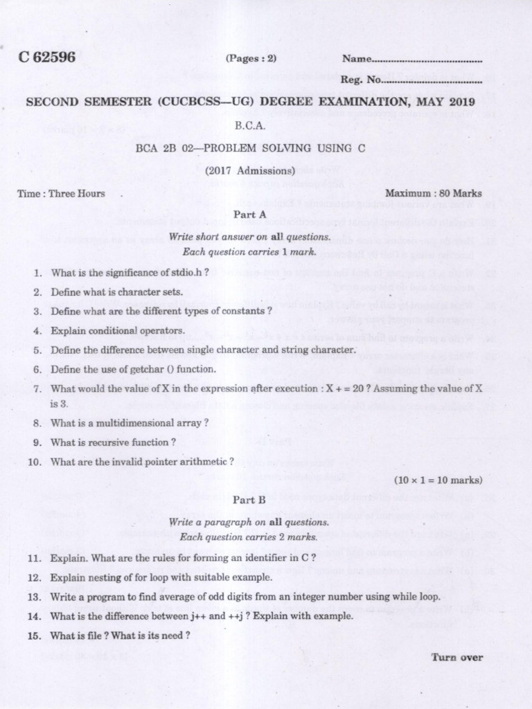 Problem Solving 2019 | PDF