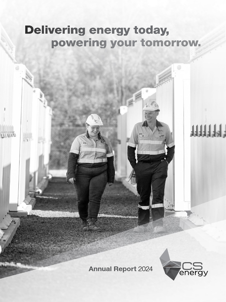 CS Energy Annual Report 2024 Overview | PDF | Power Station ...