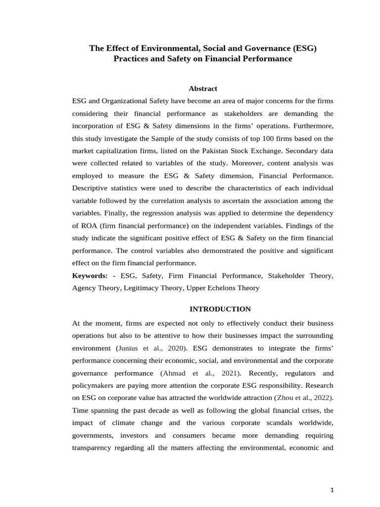 The Effect of Environmental Updated August 6 2024 | PDF | P Value ...